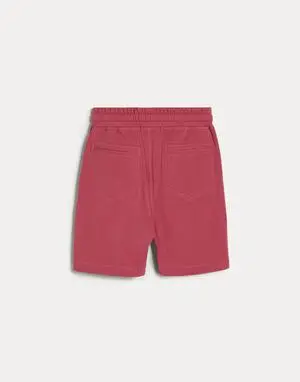 Brunello Cucinelli Cotton Piqué Bermuda Shorts With Drawstring