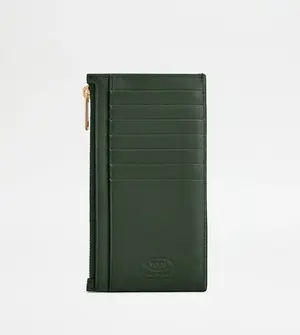 TOD'S Zip Card Holder