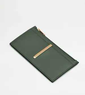 TOD'S Zip Card Holder