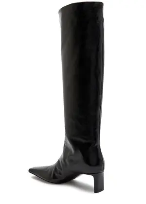 Khaite Ona 55 Leather Knee-high Boots