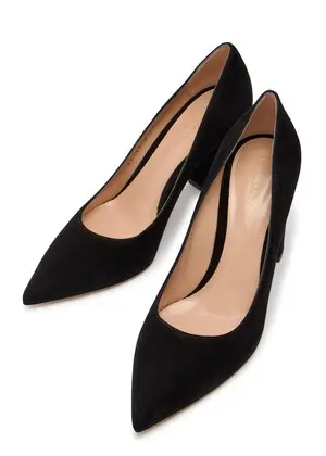 GIANVITO ROSSI Piper 85 Suede Pumps