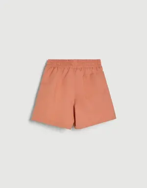 Brunello Cucinelli Nylon Swim Shorts With Logo Detail