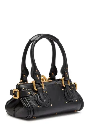 Chloé Paddington Small Grained Leather Shoulder Bag