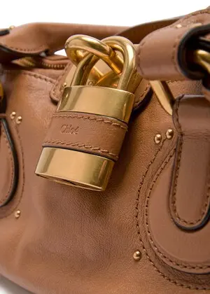 Chloé Paddington Medium Grained Leather Handbag