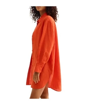 ERES Linen Shirt With Curved Hem