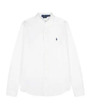 Polo Ralph Lauren Piqué Cotton Shirt - White