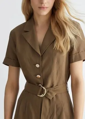 Liu Jo Wide Leg Jumpsuit With Belt