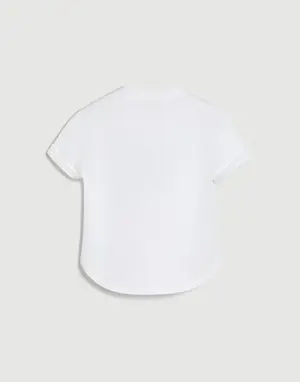 Brunello Cucinelli Cotton Jersey T-shirt With Graphic Print