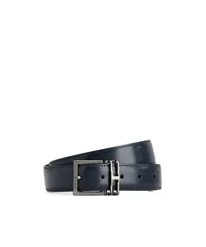 TOD'S Adjustable Double-sided Belt - Blue Black