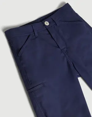 Brunello Cucinelli Cotton Crêpe Batavia Ergonomic Trousers