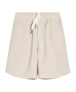 BRUNELLO CUCINELLI Garment-dyed Drawstring Shorts