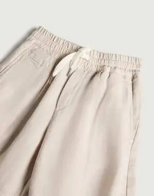 Brunello Cucinelli Garment-dyed Drawstring Shorts