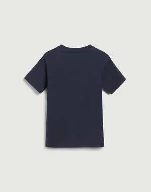 Brunello Cucinelli Short Sleeve Cotton Jersey T-shirt With Graphic Print