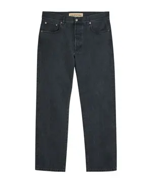 Valentino Garavani Straight-leg Jeans - Black