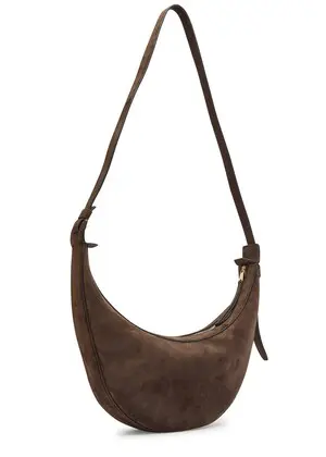 Khaite Augustina Suede Cross-body Bag