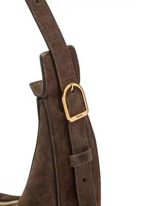 Khaite Augustina Suede Cross-body Bag