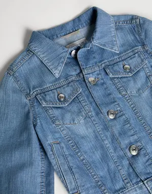 Brunello Cucinelli Lightweight Old Denim Four-pocket Jacket