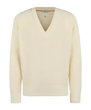 TOD'S Long-sleeved Knitwear - White