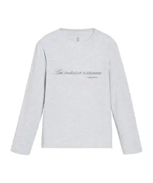 Brunello Cucinelli Long-sleeve T-shirt With Pattern