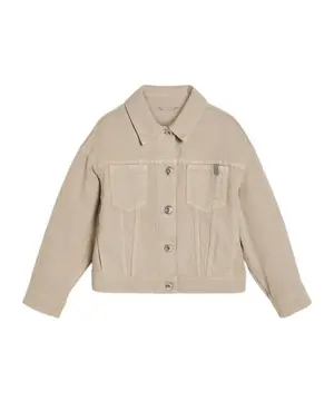 Brunello Cucinelli Monili-detailed Denim Jacket