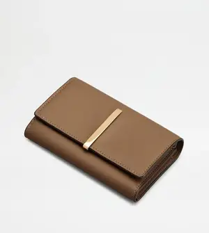 TOD'S Bar Tri-fold Wallet