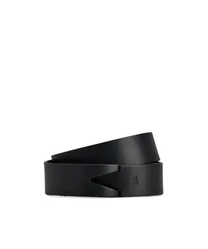 TOD'S Greca Belt - Black