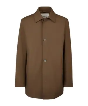 TOD'S Long-sleeved Coat - Brown