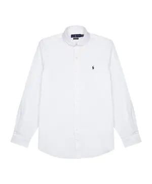 Polo Ralph Lauren Custom Cotton-poplin Shirt - White