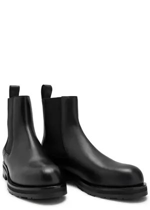 THE ROW Leather Chelsea Boots