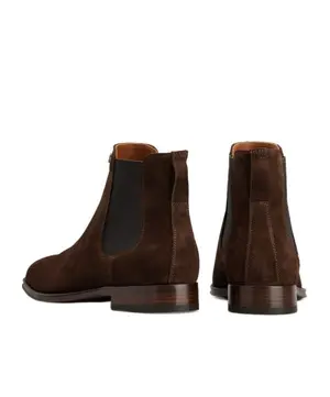 TOD'S Logo Print Chelsea Boots