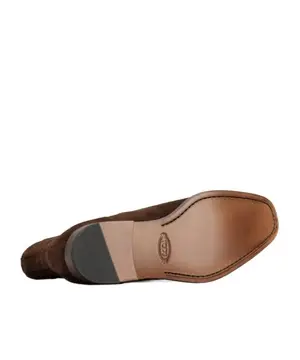 TOD'S Logo Print Chelsea Boots
