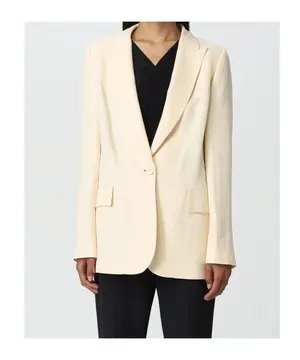 TWINSET Single-breasted Blazer With Tie Waist
