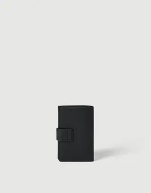 Brunello Cucinelli Leather Zipper Wallet