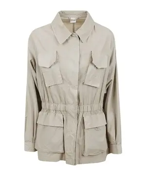 Aspesi Drawstring Utility Jacket - Nude