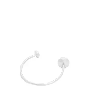 Loewe Anagram Pebble Cuff In Sterling Silver