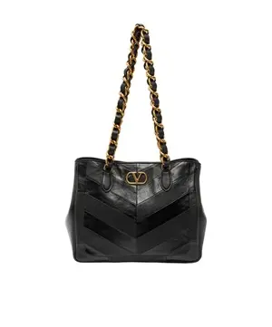 Valentino Garavani Small Patchwork Leather Shoulder Bag