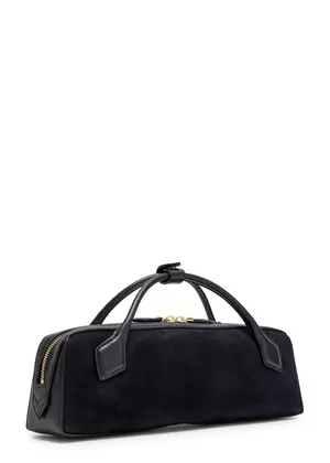 Alaïa Le Teckel Suede Clutch