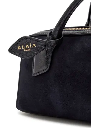Alaïa Le Teckel Suede Clutch
