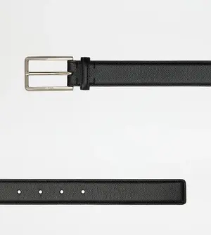 TOD'S Leather Buckle Belt
