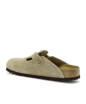 BIRKENSTOCK Boston Suede Clogs