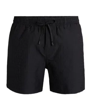 Balmain Monogram Swim Shorts - Black