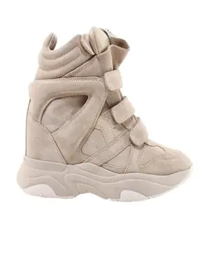 Isabel Marant Étoile Balskee Suede Sneakers - Nude
