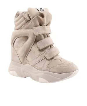 Isabel Marant Étoile Balskee Suede Sneakers - Nude