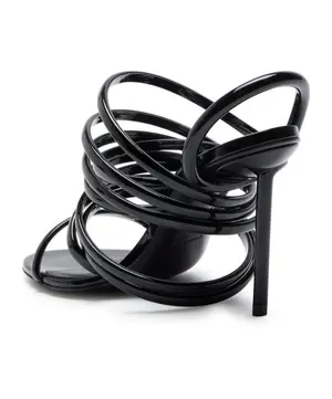 Alaïa Strappy Leather Sandals