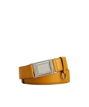 TOD'S Leather Belt - Yellow