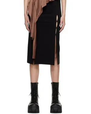 Helmut Lang Asymmetrical Draped Tank Top