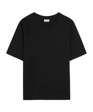Dries Van Noten Heydu Cotton T-shirt - Black