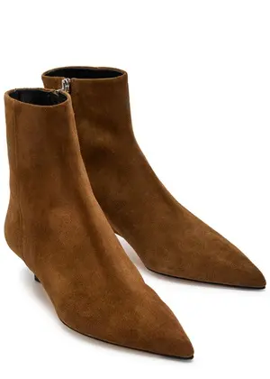 AeydĒ Sofia Suede Ankle Boots