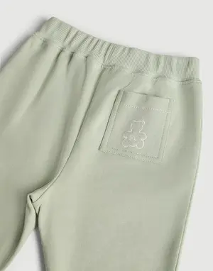 Brunello Cucinelli Cotton French-terry Baby Bernie Trousers - Mint Green
