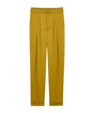 Saint Laurent Casual Pants With Belt Loops - Brown